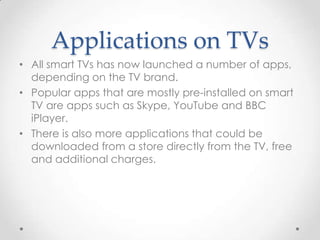 Smart TVs | PPTX