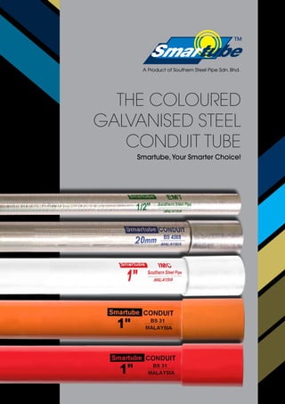 Smartube electrical steel conduit catalog certtificate ong thep luon ...