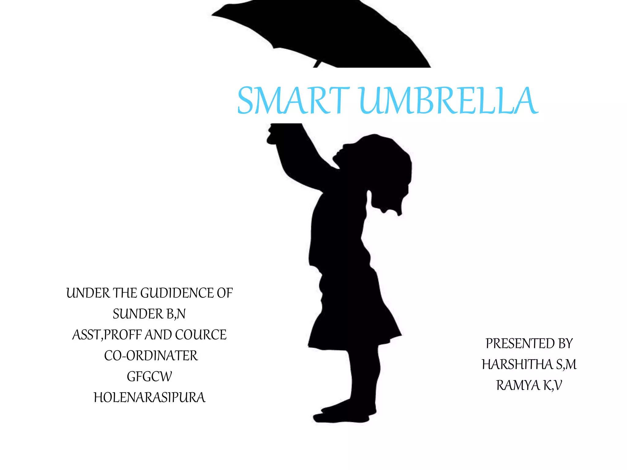 Smart umbrella | PPTX