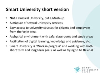 Smart university presentation 27-8 2014 | PPTX