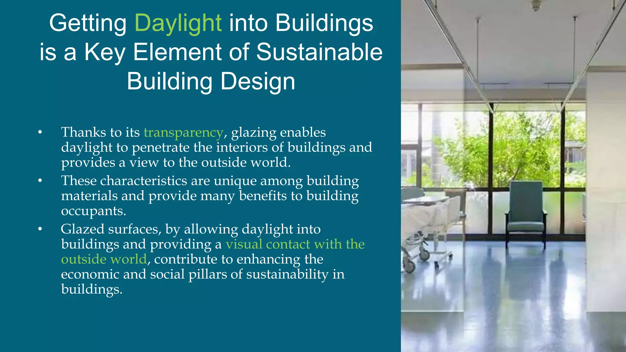 Smart Use of Glass in Modern Green Buildings | PPTX
