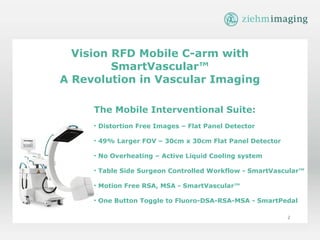 Ziehm Vision RFD SmartVascular | PPT | Cameras and Camcorders ...