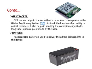 Smart IoT Device for Vehicle Theft | PPTX