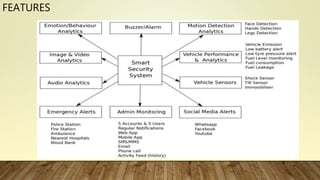 Smart Vehicle using IoT | PPTX