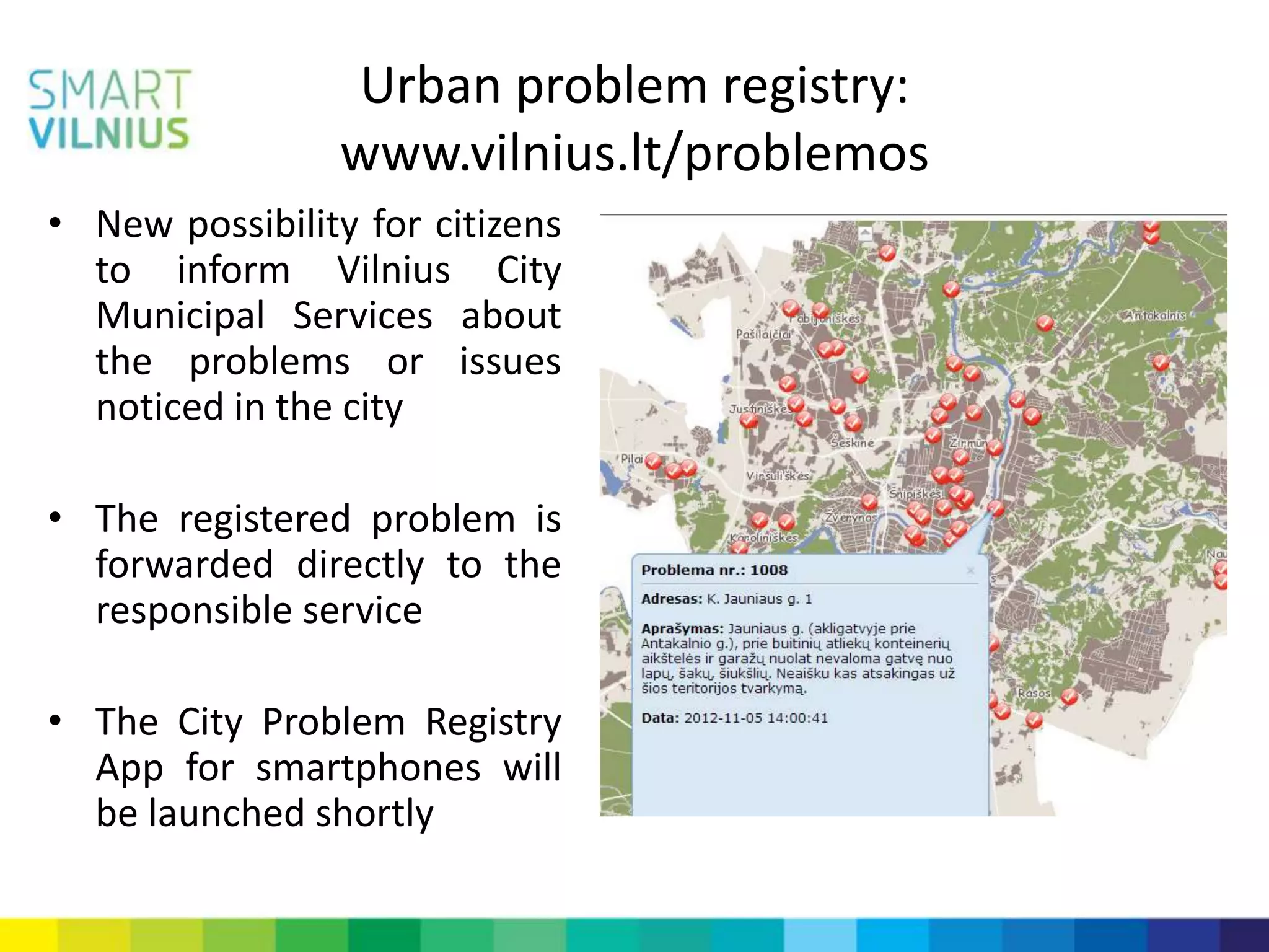 Smart Vilnius by Dalius Kazlauskas | PPT