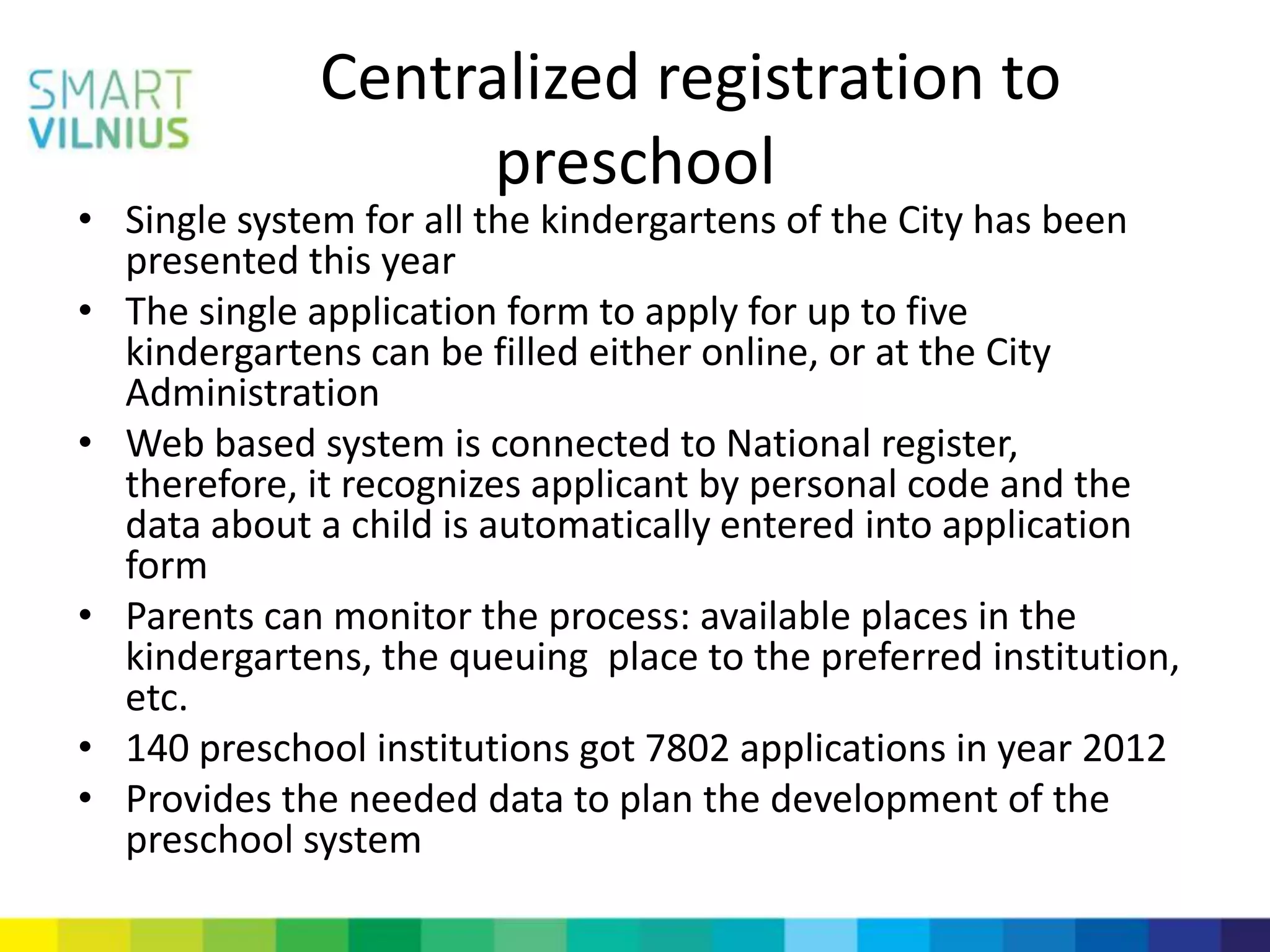 Smart Vilnius by Dalius Kazlauskas | PPT