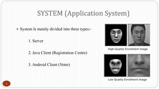 Smart Voting System with Face Recognition | PPTX