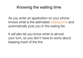 Smart waiting room presentation | PDF