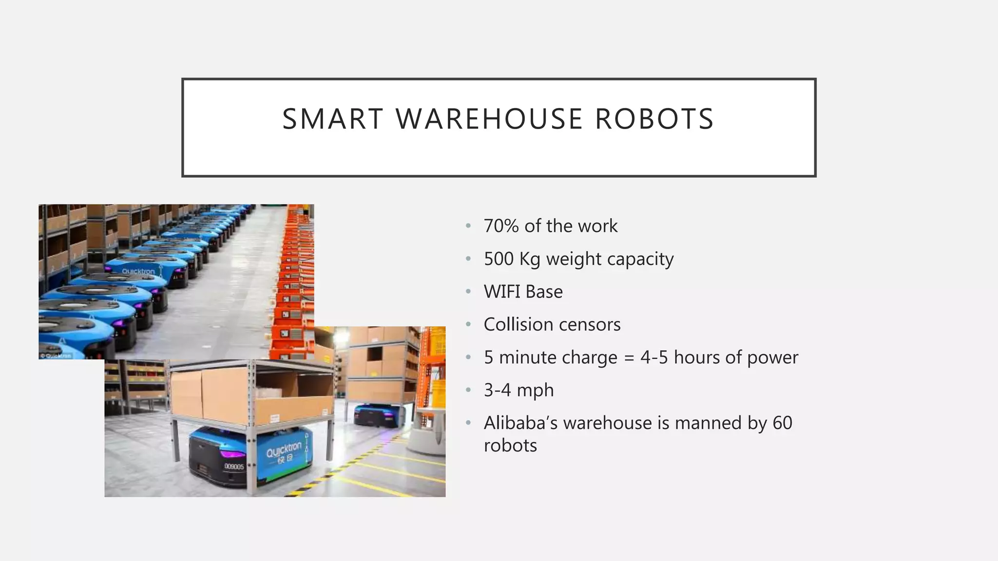 Smart warehouse bis | PPTX