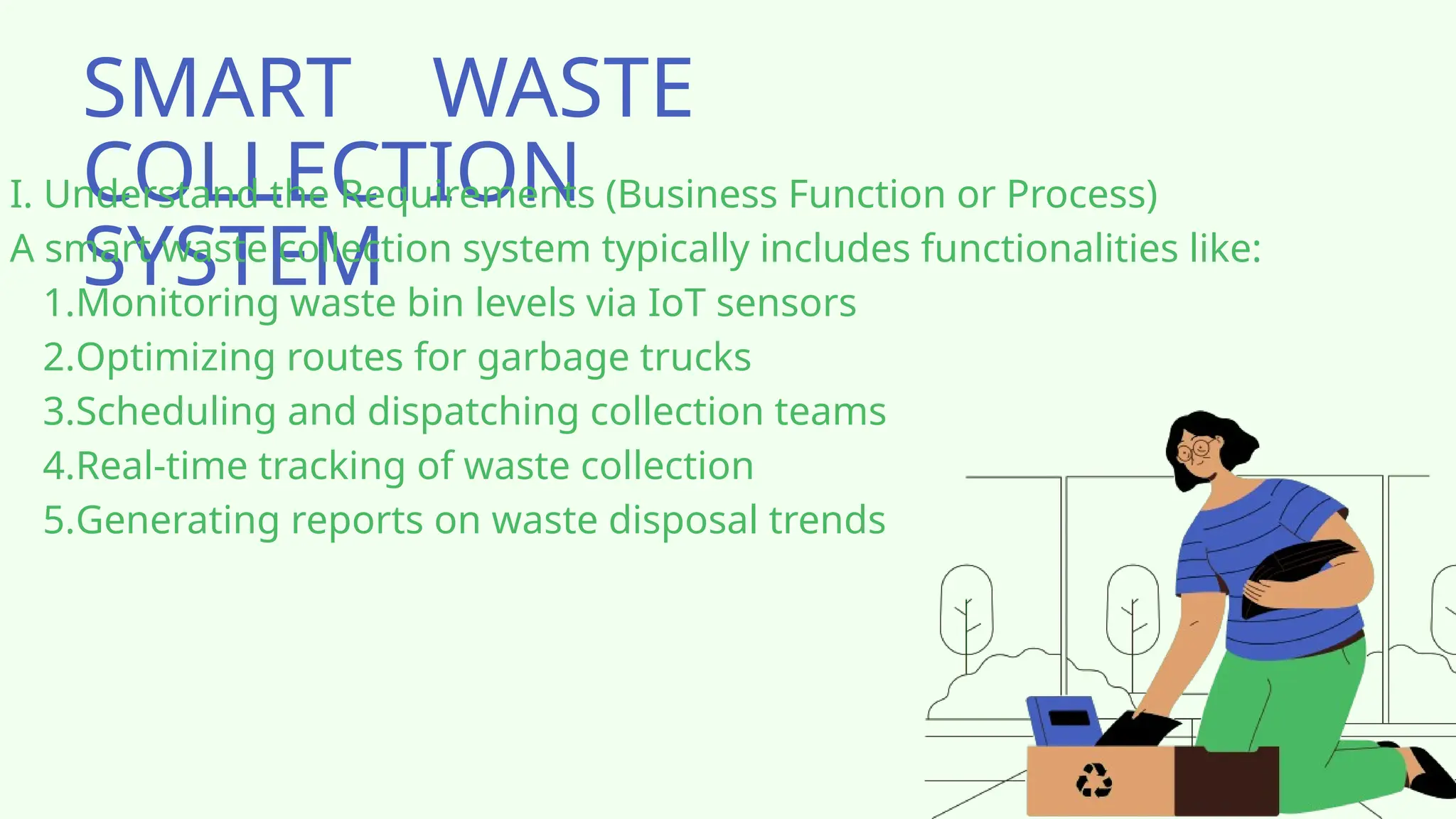 Smart waste about technology in modern country | PPTX