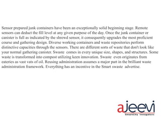 Smart waste management system | PPTX