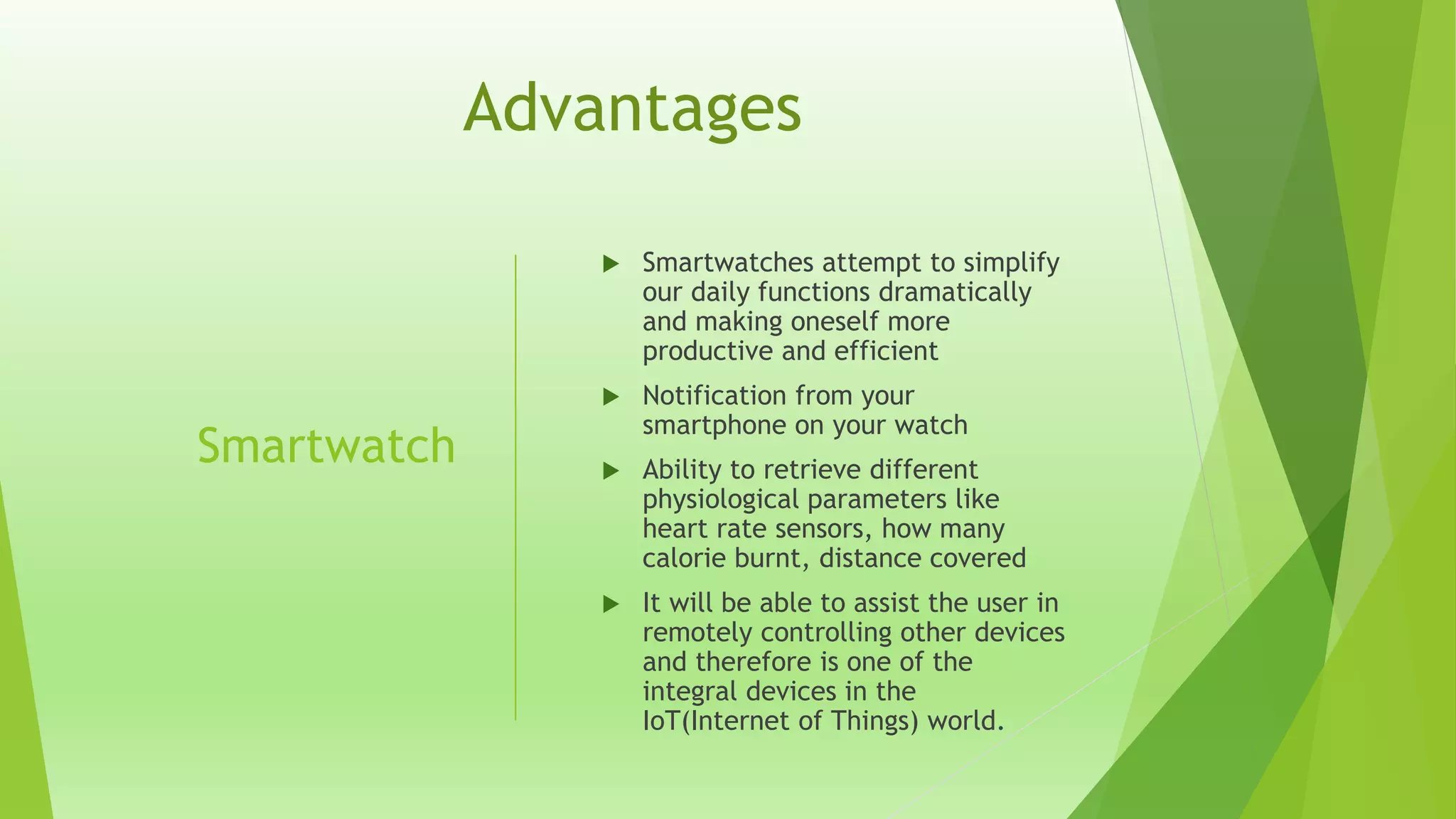 Smartwatches | PPTX