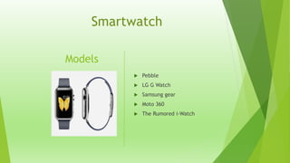 Smartwatches | PPTX