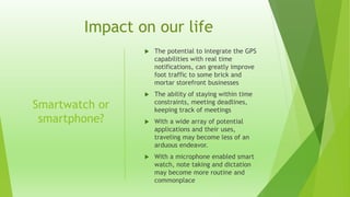 Smartwatches | PPTX