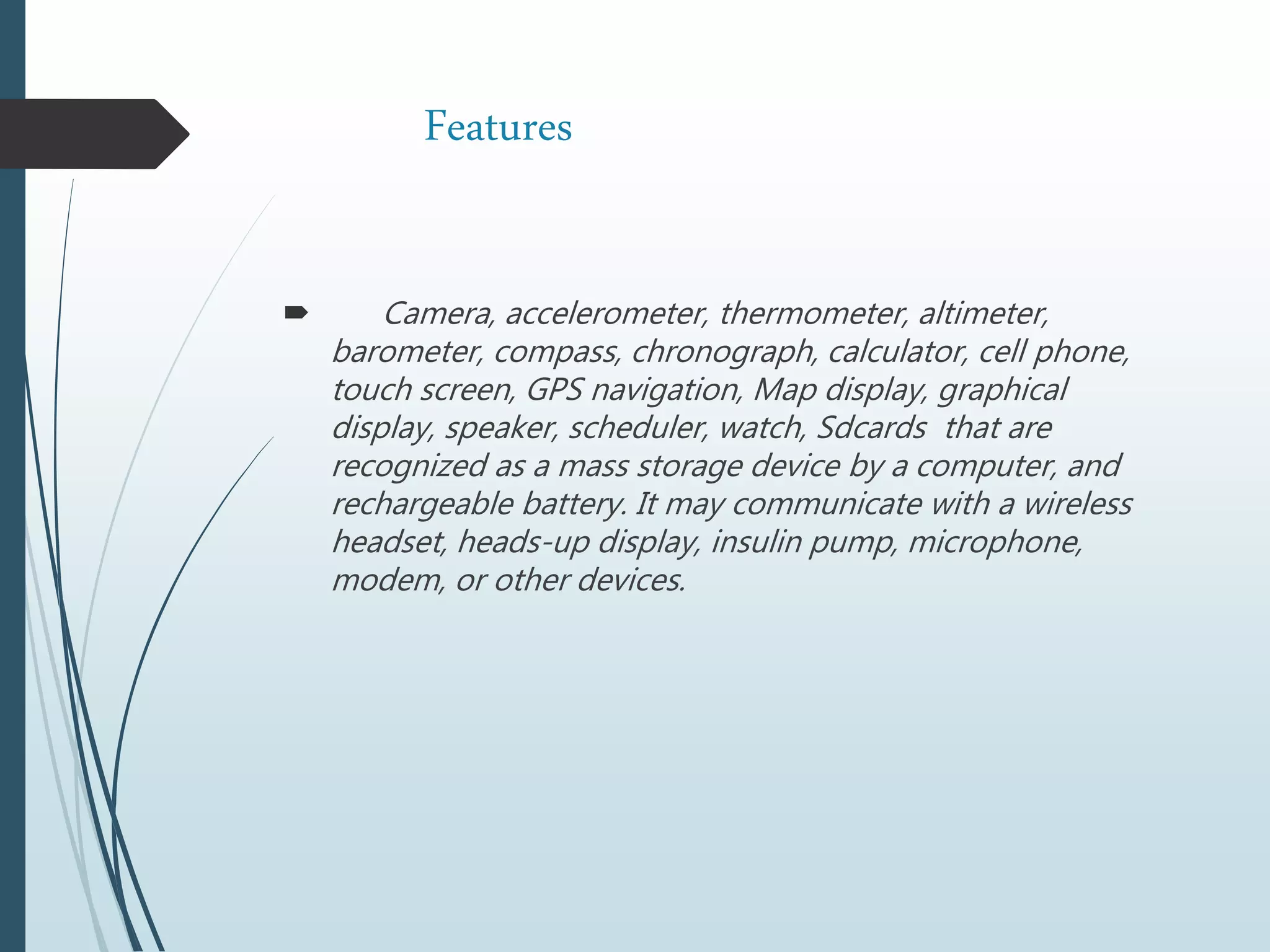 Smartwatch ppt | PPTX