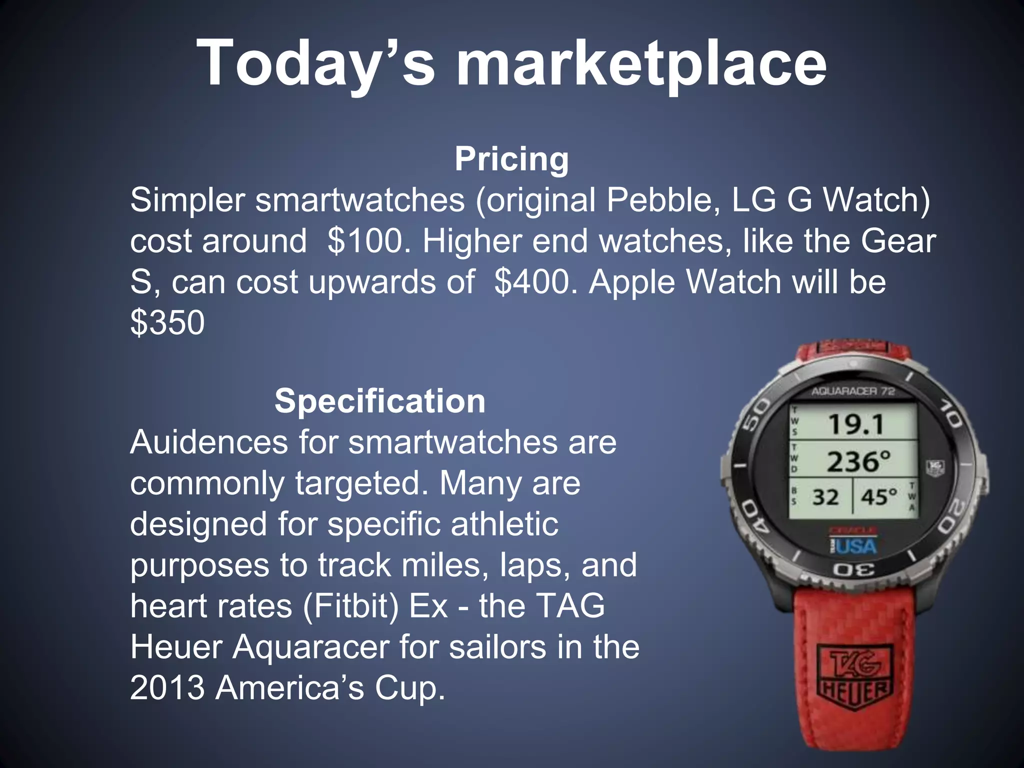 Smartwatch presentation | PPTX