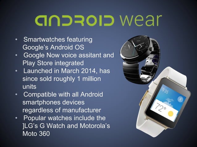 Smartwatch presentation | PPTX