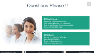 Smart Water Metering By Electronet Equipments Pvt Ltd | PPT