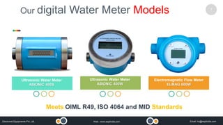 Smart Water Metering By Electronet Equipments Pvt Ltd | PPT