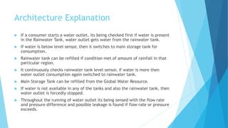 Smart Water Solution Using Internet of Things (IoT) | PPTX