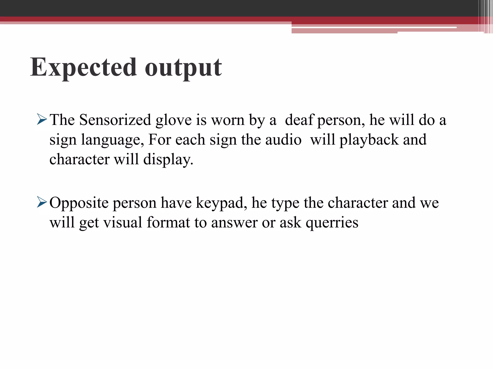 Smart way communication with deaf and dump | PPTX