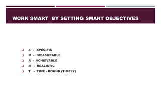 smart work and hard work presentation ppt | PDF