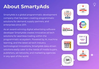 Main Features of the SmartyAds White Label DSP Platform | PPT