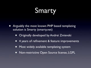 Smarty | PPT