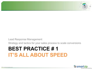 Lead Response Management - Best Practices | PPTX