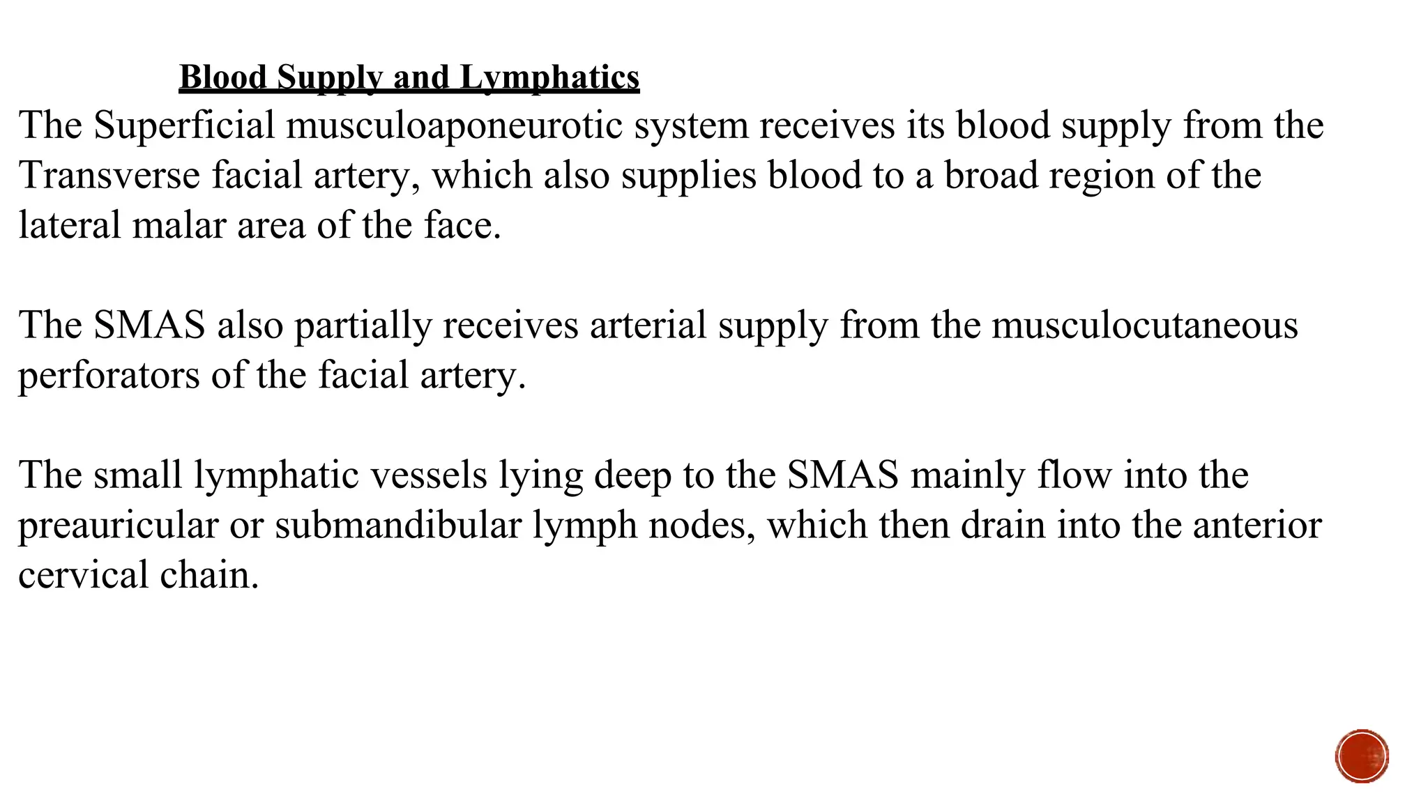 Superficial Musculo Aponeurotic System(SMAS) | PPTX