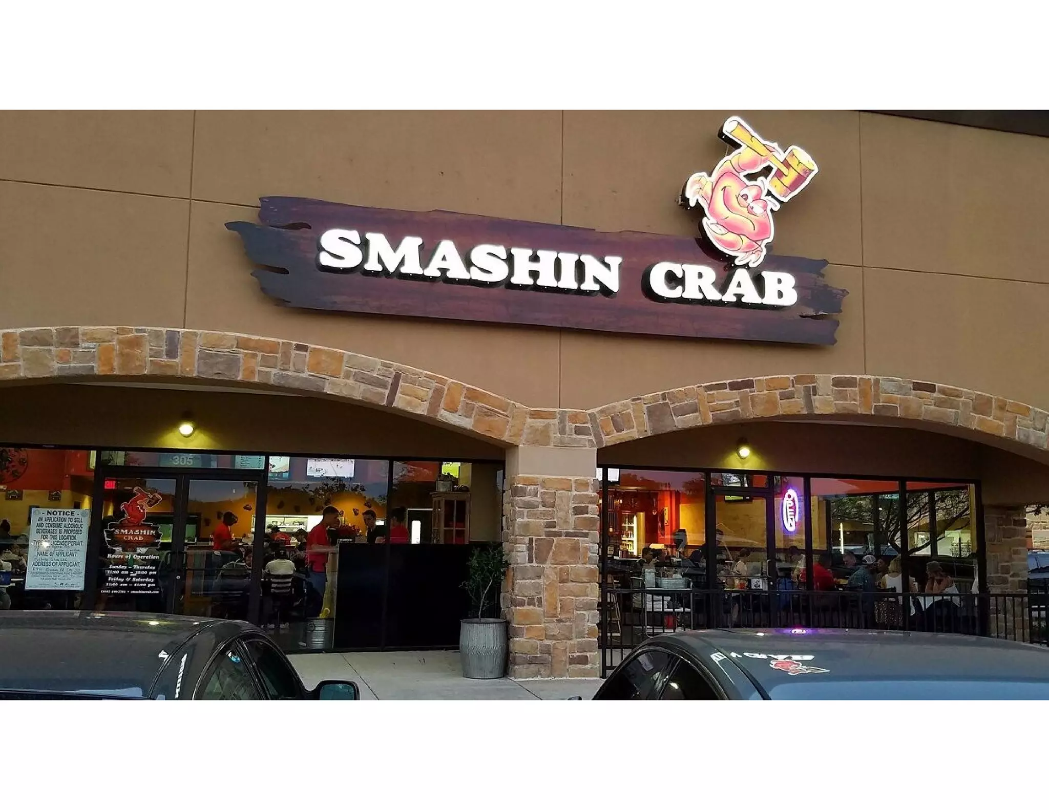 Smashin Crab on Bandera Road few paces to the south of San Antonio ...