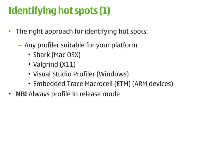 Smashing the bottleneck: Qt application profiling | PPT