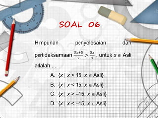 Smass 06. PLSV dan PtLSV | PPT