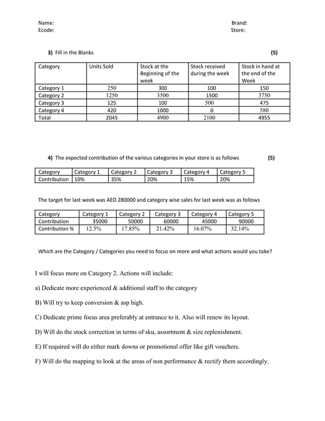 Sm assessment for interview | PDF