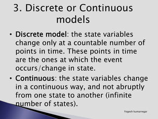 continuous and discrets systems | PPTX