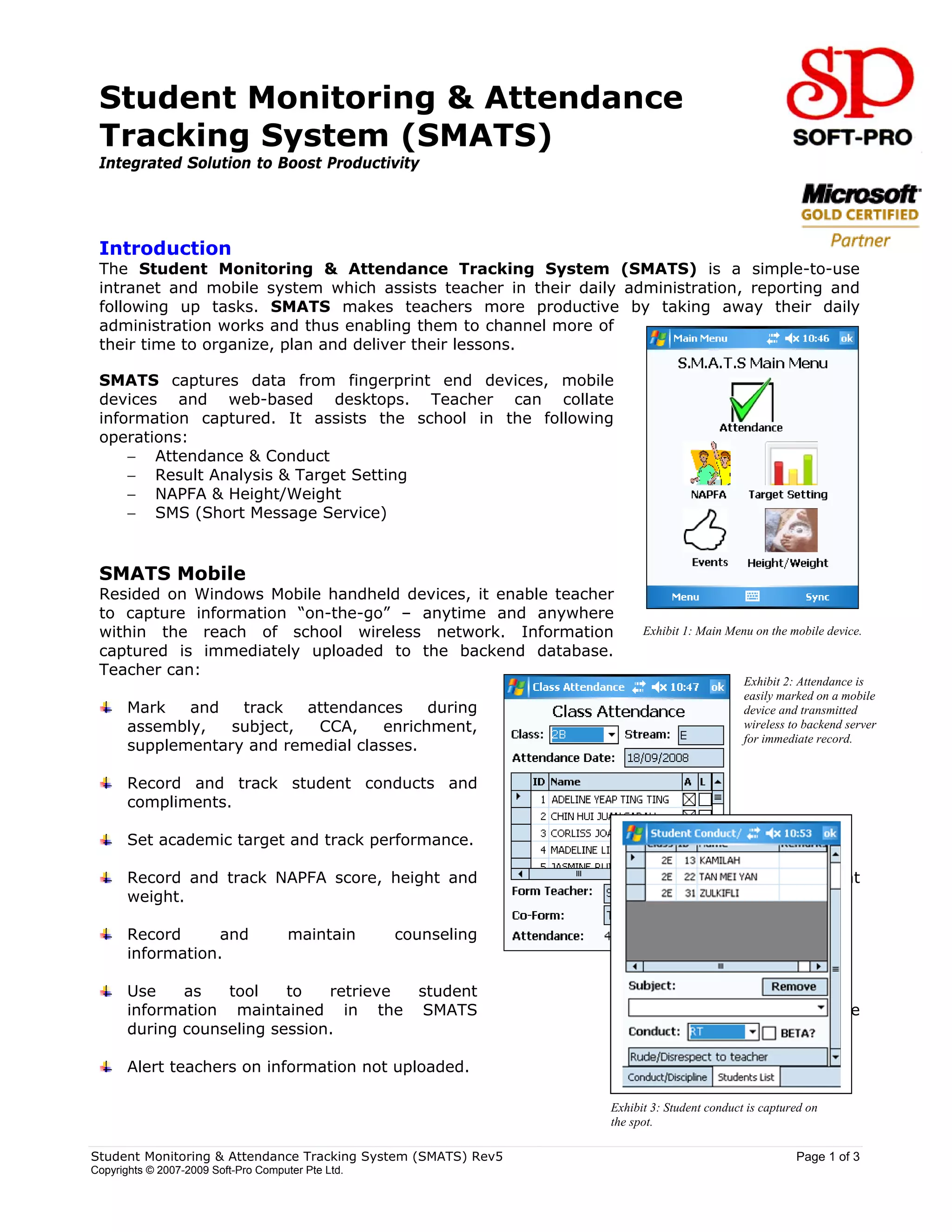 Student Monitoring Attendance System | PDF