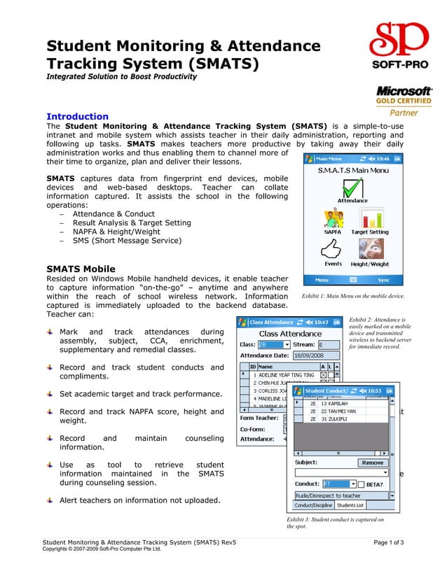 Student Monitoring Attendance System | PDF
