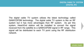tv distribution system | PPTX | Home Entertainment Systems | Consumer ...