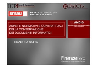 Smau Firenze 2015 - Andig-Gianluca Satta | PPT