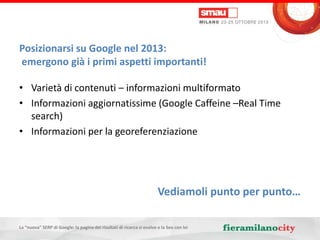 Smau milano 2013 giulia genovese | PPTX