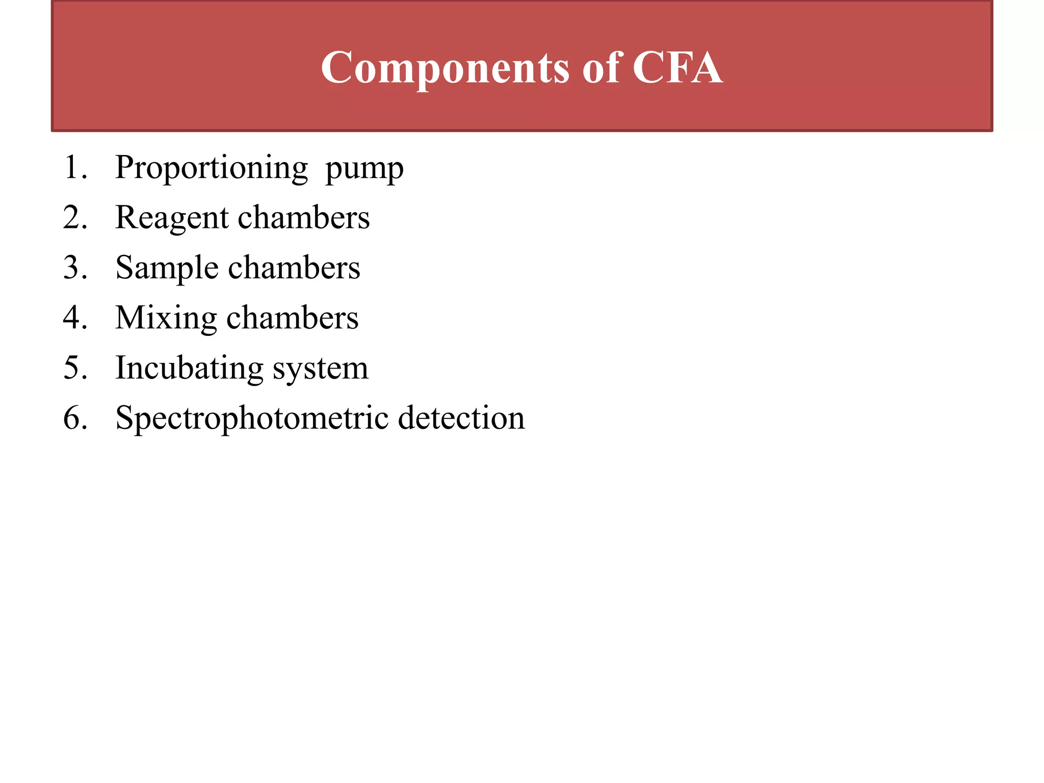 Automation and continuous flow analyzer | PPTX