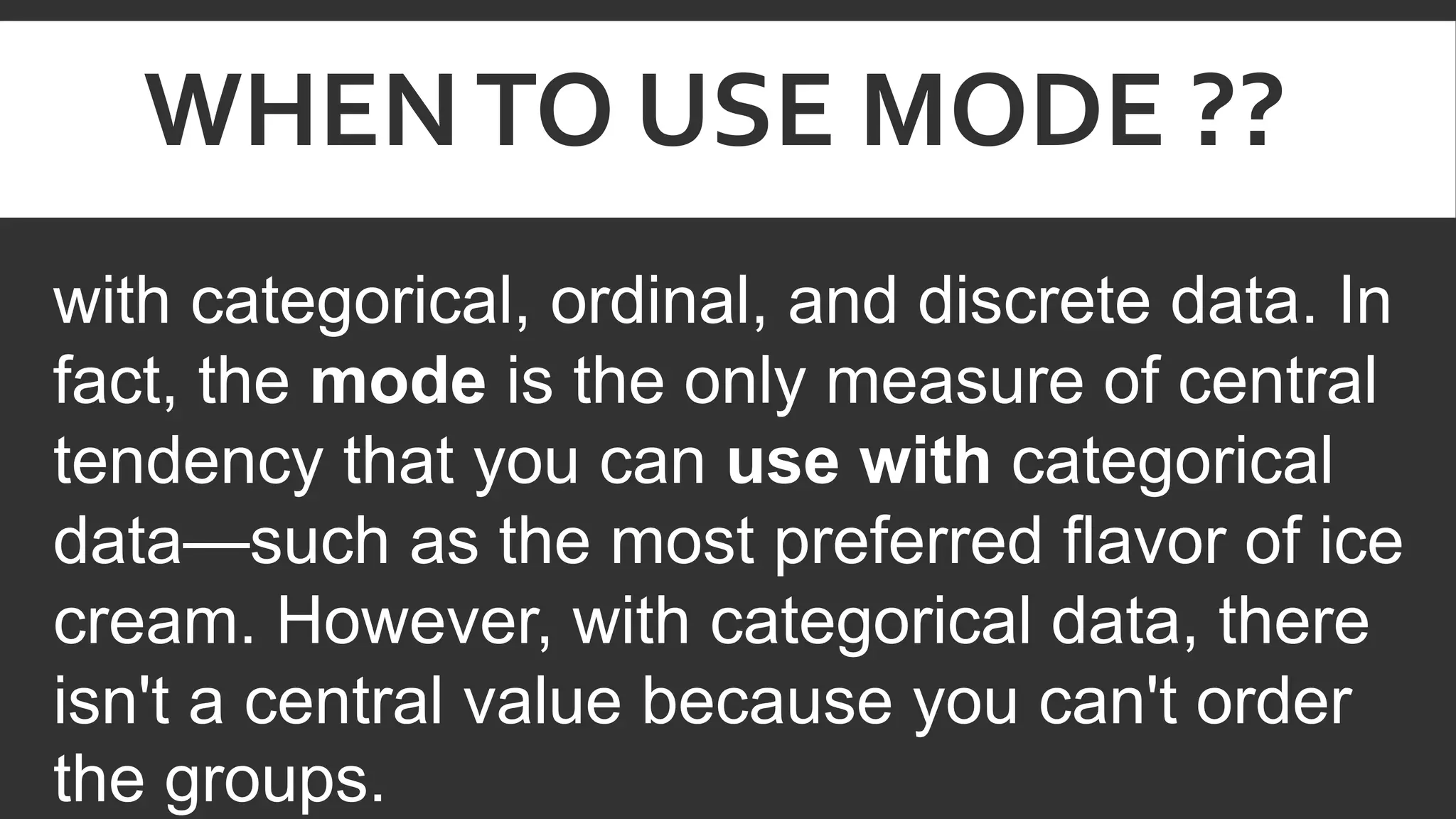 MERITS AND DEMERITS OF MEAN,MEDIAN,MODE,GM,HM AND WHEN TO USE THEM | PPTX