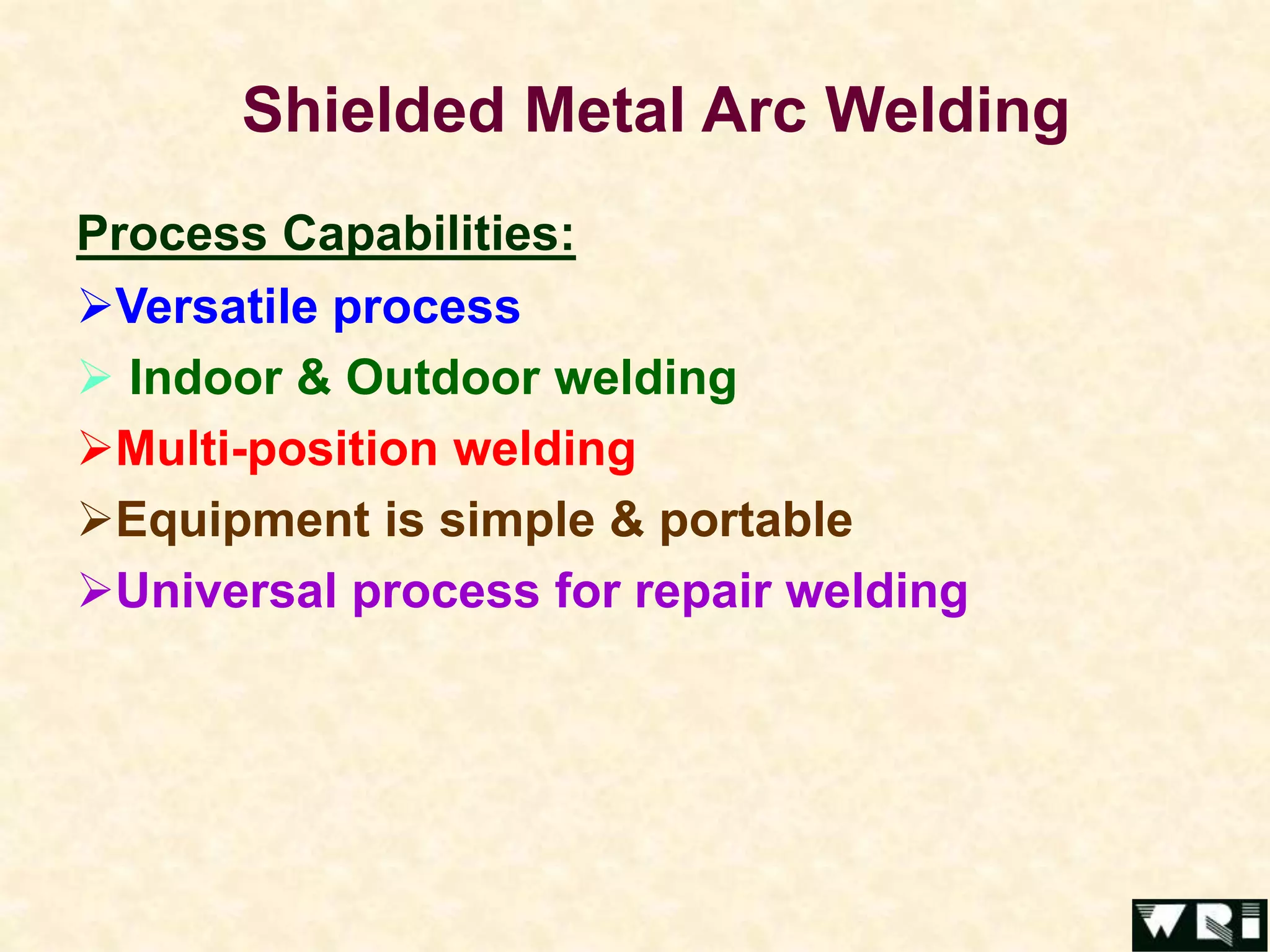Arc Welding process (Smaw) | PPT | Chemistry | Science