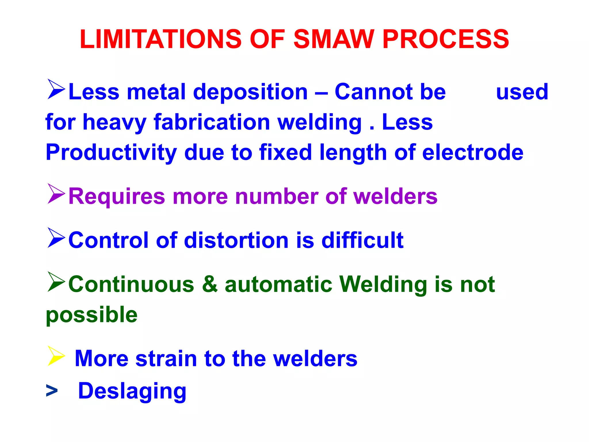 Arc Welding process (Smaw) | PPT