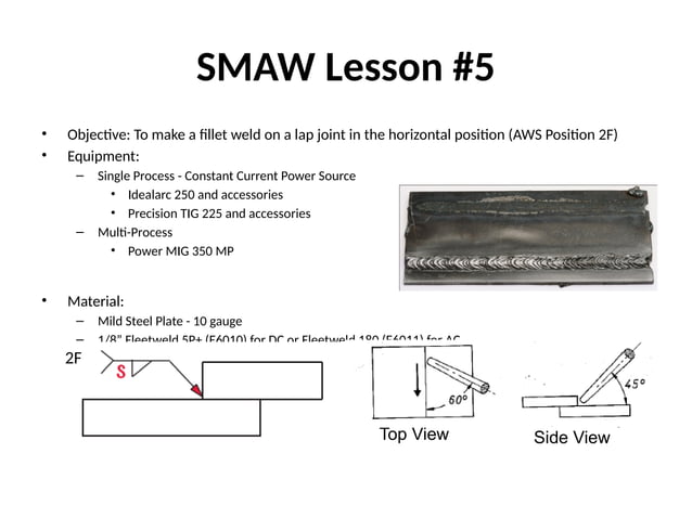 SMAW. for references as educator in engineeringpptx | PPTX