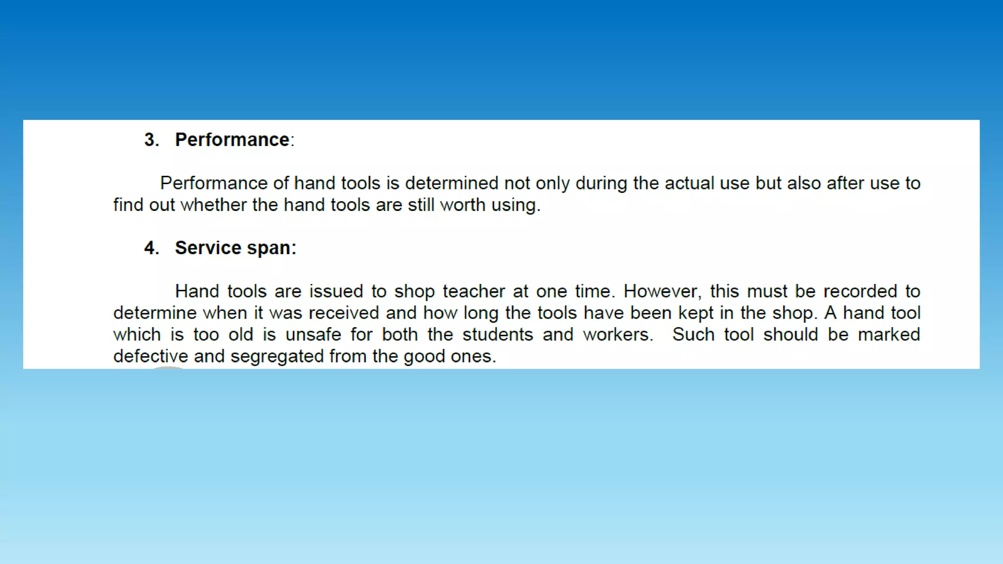 SMAW Lesson 2 Defective and Non-Defective Hand tools.pptx