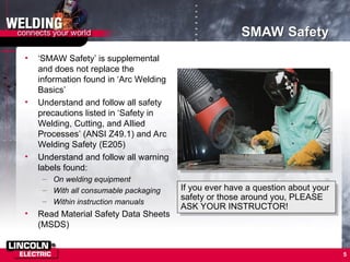SMAW Stick Welding Pengelasan Menggunakan SMAW.ppt