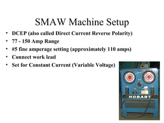 Smaw welding process | PPT