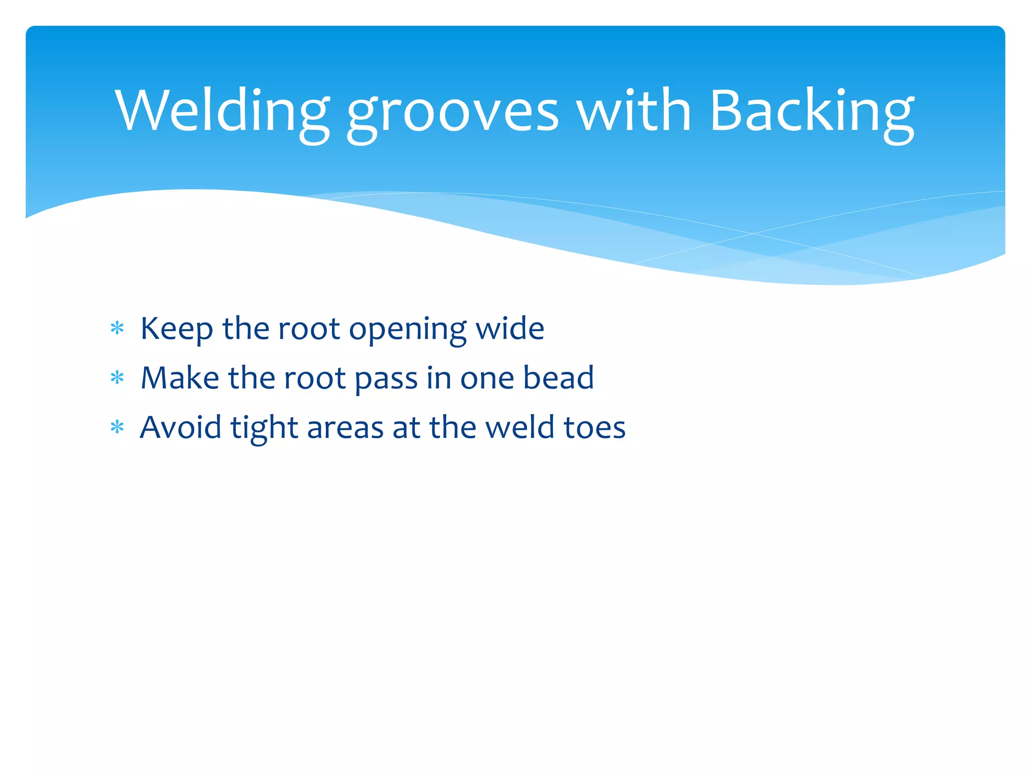 SMAW welding techniques | PPTX