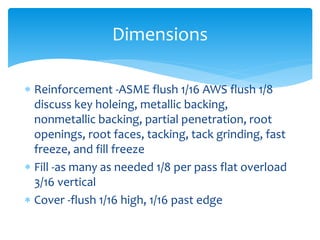 SMAW welding techniques | PPTX